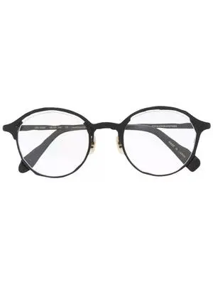 MASAHIROMARUYAMA Round Frame Glasses - Black