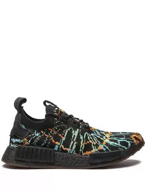 Adidas Nmd_r1 Primeknit Glitch Sneakers - Black