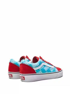 VANS Old Skool Retro Mart Suede And Canvas Sneakers - Blue