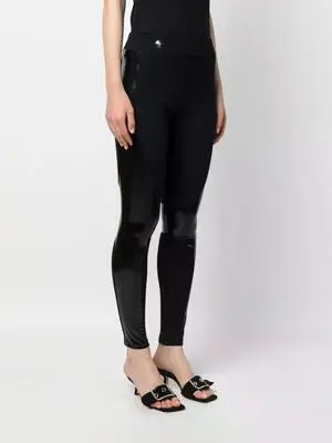 Philipp Plein Panelled Mid-rise Leggings