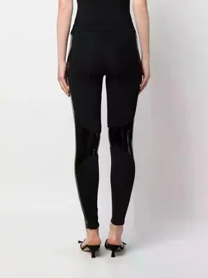 Philipp Plein Panelled Mid-rise Leggings