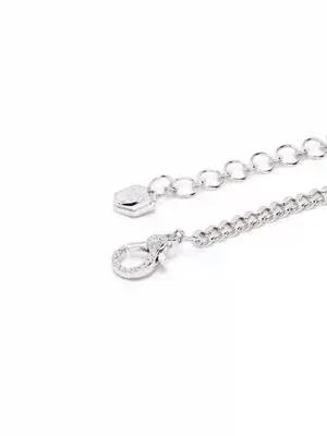 Shay 18kt White Gold Diamond Curb Chain Choker