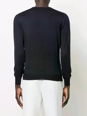 BARBA NAPOLI Fine-knit Crew-neck Jumper