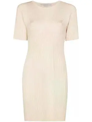 Stella McCartney Ribbed Knitted Mini Dress