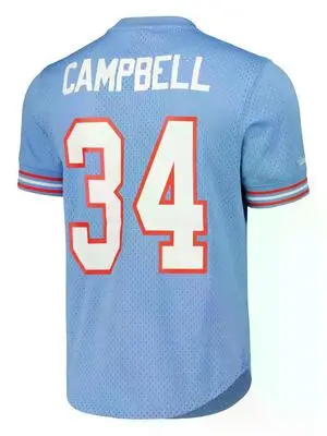 Mitchell & Ness Houston Oilers 1983 Earl Campbell Replica Jersey - Blue