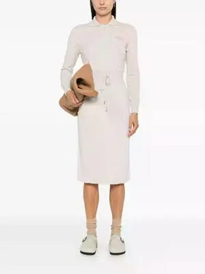 Peserico Knitted Midi Dress - Neutrals