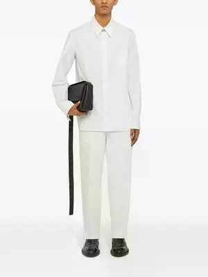JIL SANDER Long-sleeved Cotton Shirt