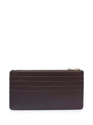 Dolce & Gabbana Logo-tag Zip-up Card Holder - Red