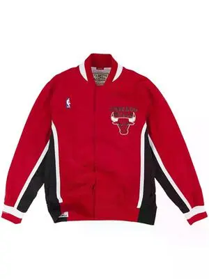 Mitchell & Ness 1992-93 Chicago Bulls Bomber Jacket - Red
