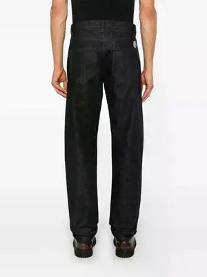 Moncler Tapered Leg Denim Trousers