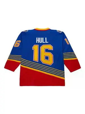 Mitchell & Ness 1995 Brett Hull St. Louis Blues Hockey Jersey