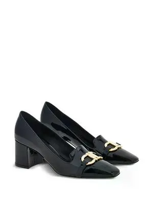 FERRAGAMO Leather Pumps - Black