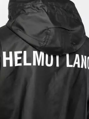 Helmut Lang Logo-print Drawstring Parka