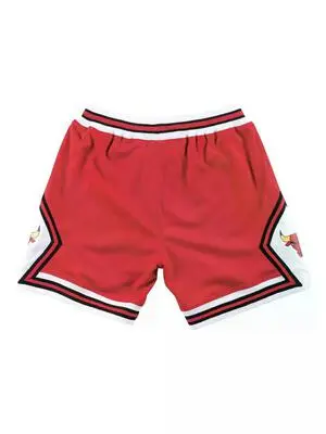 Mitchell & Ness 1975/76 Chicago Bulls Authentic Basketball Shorts - Red