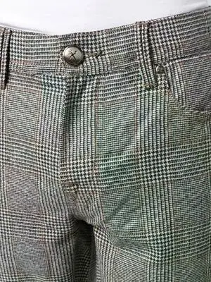 TRAMAROSSA Checked Straight-leg Trousers - Neutrals