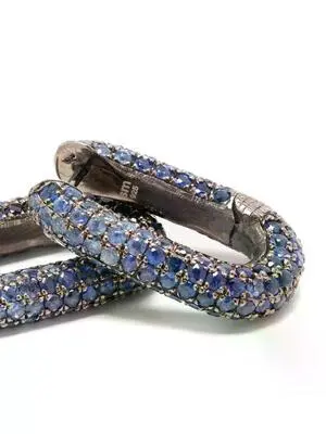 SELIM MOUZANNAR Link Sapphire Earrings