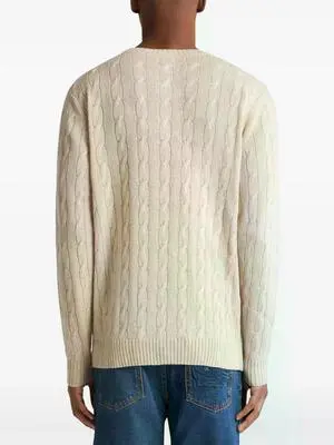 Etro Cable-knit Cashmere Sweater - Neutrals