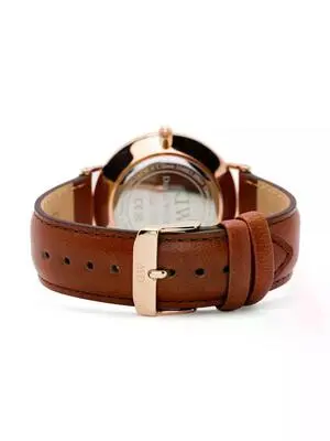 DANIEL WELLINGTON Rose Gold Plated Stainless Steel Quartz Watch