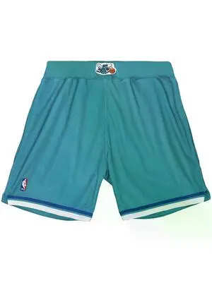 Mitchell & Ness Nba Charlotte Hornets 1992-93 Authentic Road Basketball Shorts - Blue