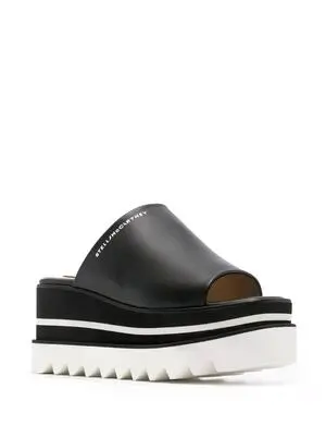 Stella McCartney Platform Sole Slip-on Sandals