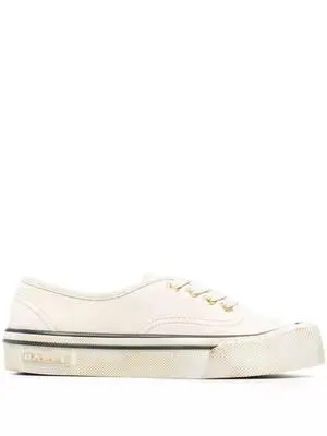 Bally Faded Suede Low-top Sneakers - Neutrals