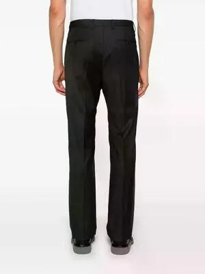 LANVIN Straight-leg Tailored Trousers In Virgin Wool