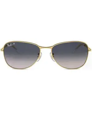 Ray-ban Aviator Sunglasses With -tone Metal Frame - Gold