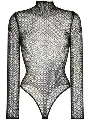 Khaite Long Sleeve Bodysuits