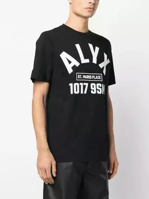 1017 Alyx 9sm Techno Logo-print T-shirt