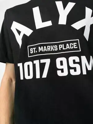 1017 Alyx 9sm Techno Logo-print T-shirt