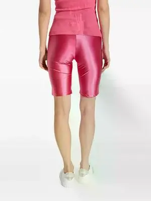 Versace Logo Print Shorts - Pink
