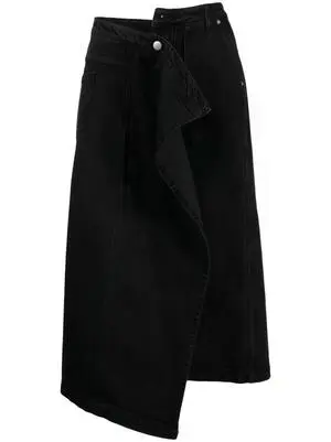 Goen.j Black Wash Skirts