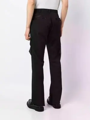 SULVAM Straight-leg Wool Trousers