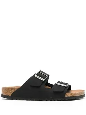 BIRKENSTOCK Birkenstock Arizona Vegan Buckle Sandals Black
