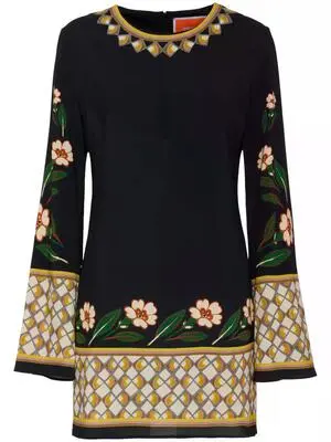 La DoubleJ Supreme Swing Mini Dress - Black