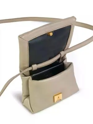 Marni Mini Clutch Bag With Shoulder Strap - Neutrals