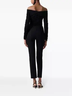 Carolina Herrera Ruched Off-shoulder Top