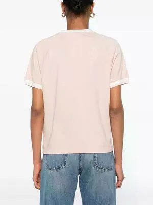 AUTRY Logo-print T-shirt - Pink
