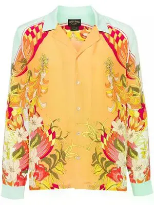 Camilla Flower Child Society Shirt - Green