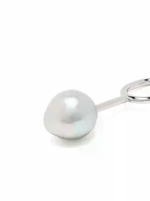 MARIA BLACK Houseparty Pearl Charm - Silver