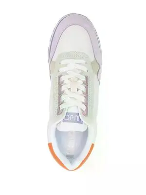 Liu Jo Colour-block Calf Suede Sneakers - Neutrals