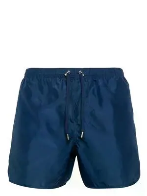 Neil Barrett Logo-tag Swim Shorts - Blue