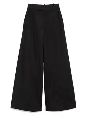 Federica Tosi Poplin Trousers - Black