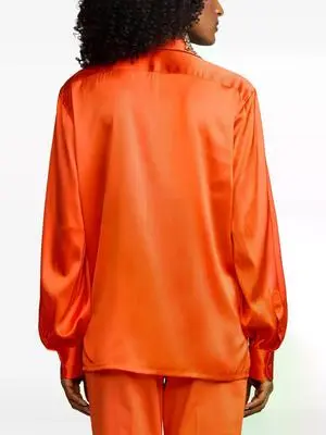 Ralph Lauren Stretch-silk Shirt - Orange
