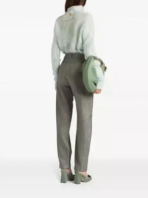 GENNY Mélange-effect Trousers