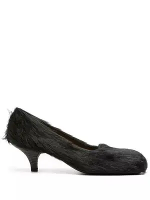 Marsèll 50mm Tillo Embellished Calf Hair Pumps - Black