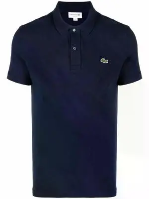 Lacoste Logo-embroidered Polo Shirt - Blue