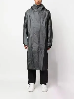 Y3 Gore-tex Long Parka Coat - Grey
