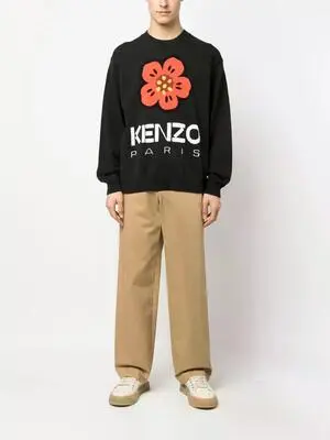 Kenzo Boke Flower Intarsia-knit Jumper