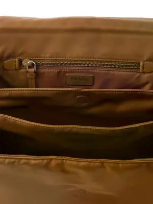 Prada Medium Traveller Shoulder Bag - Brown